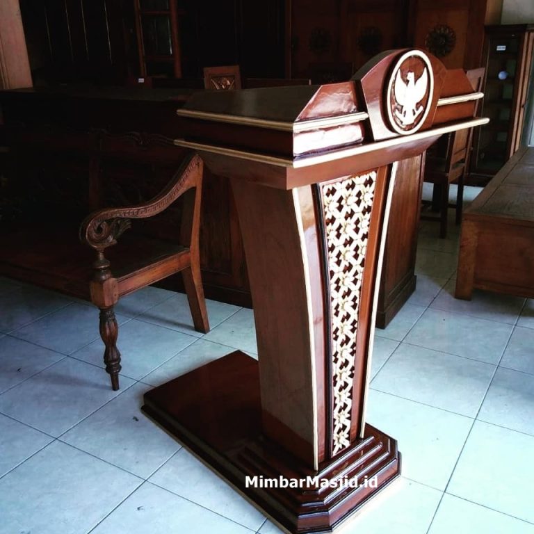 Jual Mimbar Podium Minimalis Murah | Jual Mimbar Masjid